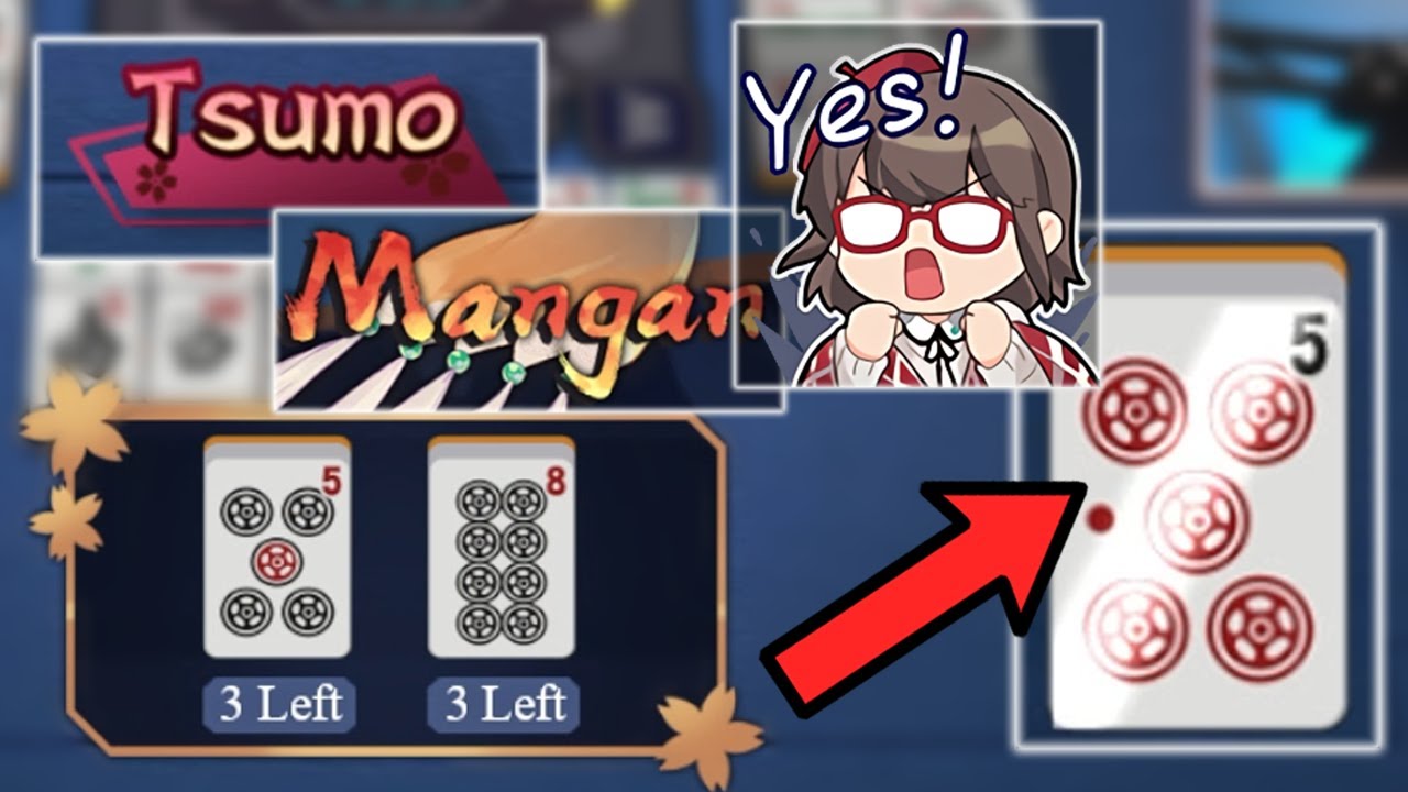 This Is Why I'm Down Horrendous For The Red Five [Mahjong Soul] - YouTube