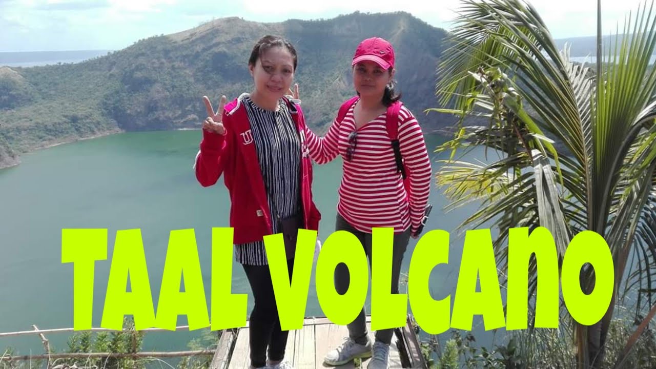 TAAL Volcano (before and after) - YouTube