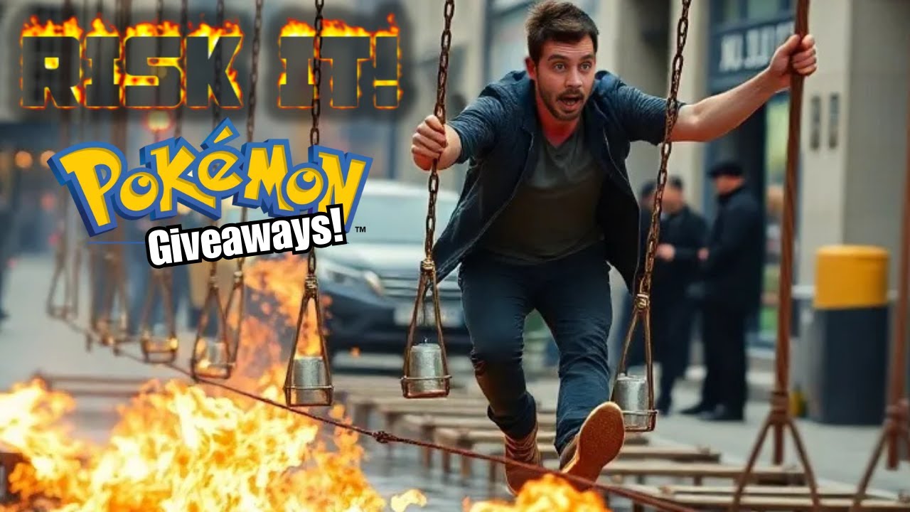 Risking it ALL For some Pokémon Cards! Giveaway and Games - YouTube