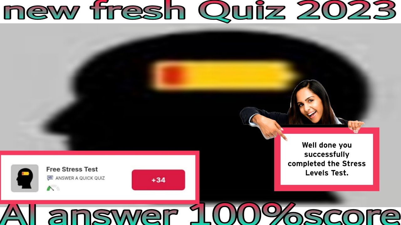 Stress Levels Test Quiz Answer 100% score | terrayou - YouTube