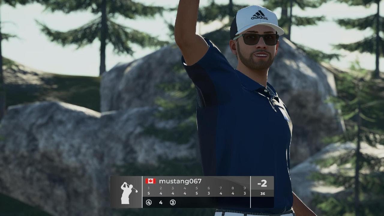 PGA TOUR 2K21 - The House On The Cliff hole #3 birdie - YouTube