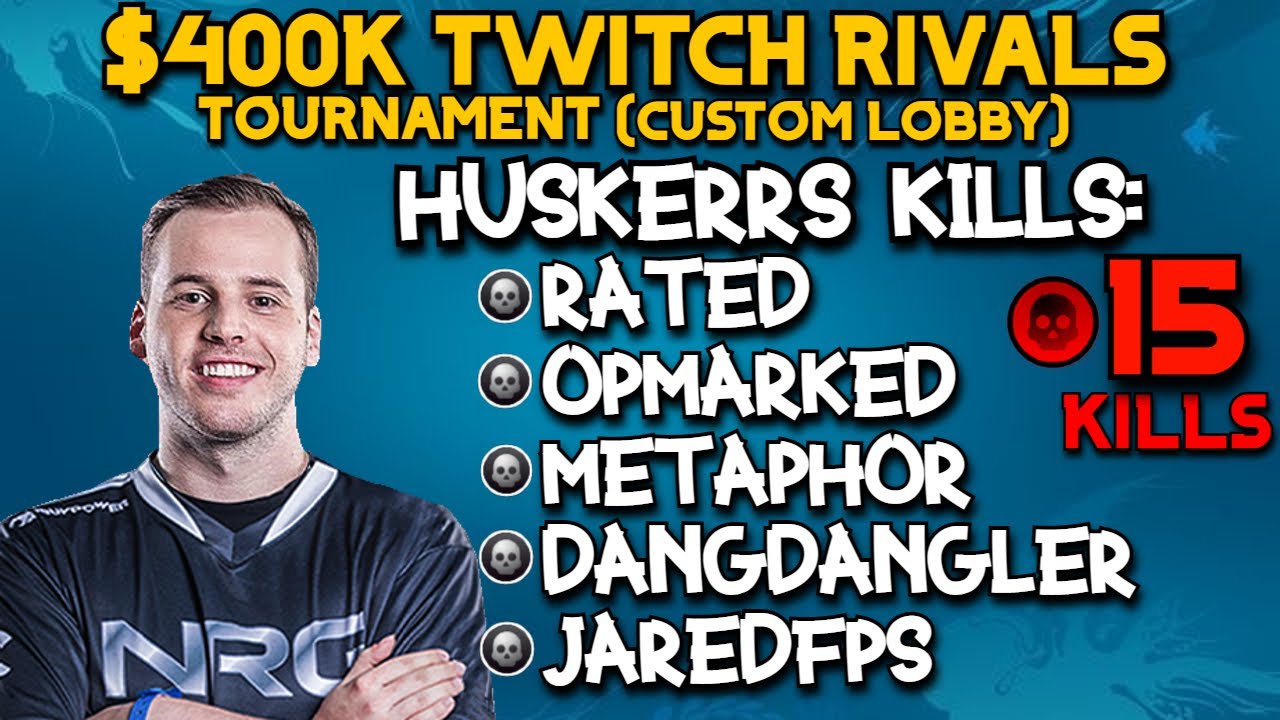 *NEW* WARZONE Huskerrs Kills 15 Pro Streamers!! / $400K Twitch Rivals ...