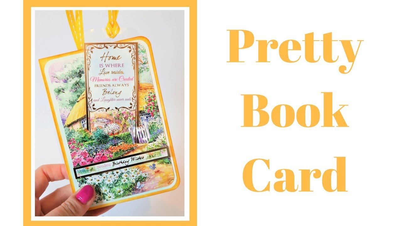 Book Card | Video Tutorial | Original Design - YouTube