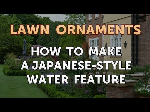 How to Make a Japanese-Style Water Feature - YouTube