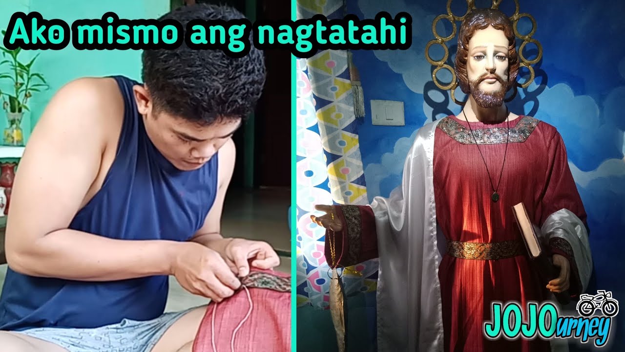 Paano ko ginagawa ang damit ni Kuya Drew? | Pagbibihis ng Santo ...