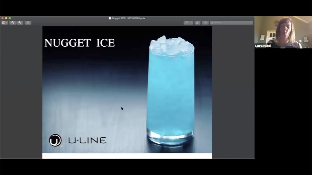 U-Line Nugget Ice Webinar with Laura Heibel - YouTube