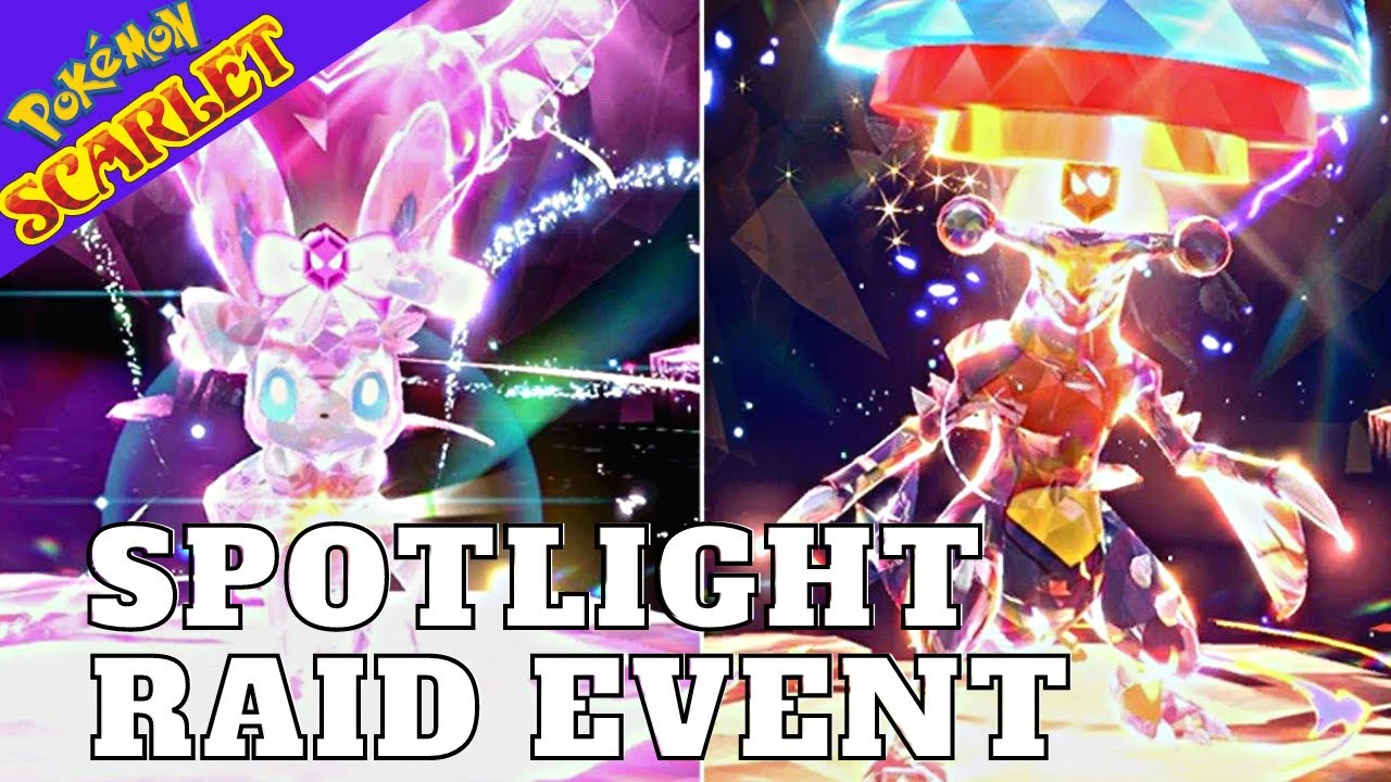 Sylveon & Garchomp Tera Raid Spotlight Event in Pokémon Scarlet and ...