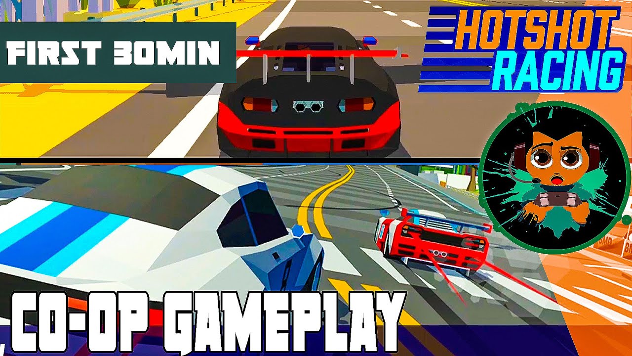 Hotshot Racing Co-op Split-Screen Gameplay | First 30 Min | Hotshot ...