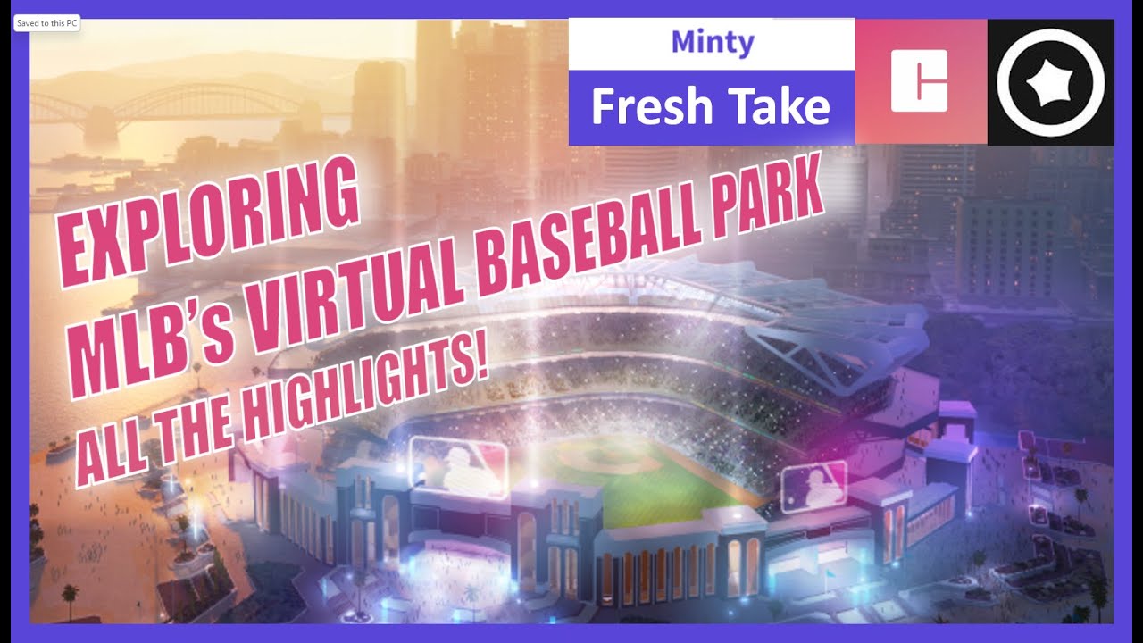 Exploring MLB's Virtual Ballpark - All the Highlights! - YouTube