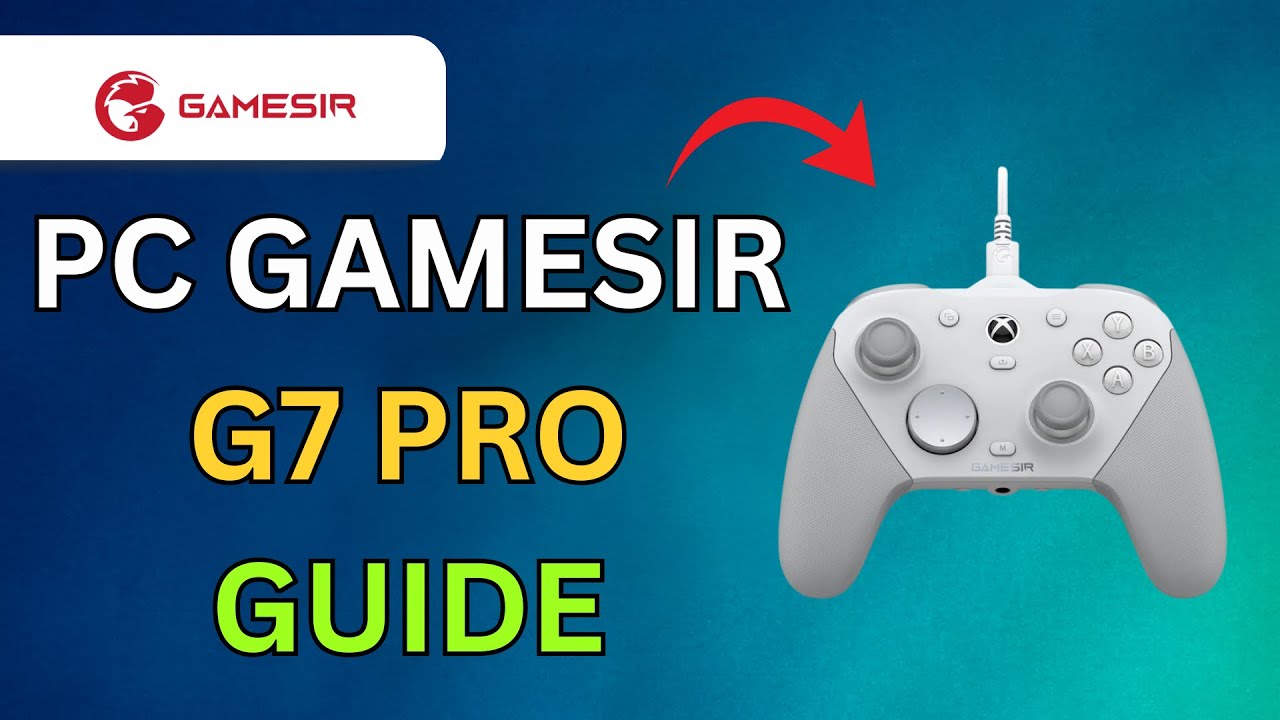 How To Connect GameSir G7 Pro To PC - Step By Step Guide - YouTube