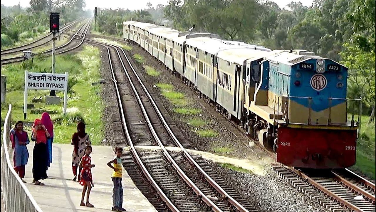 Lalmoni Express: Lalmonirhat to Dhaka Through Passing Ishurdi Bypass ...