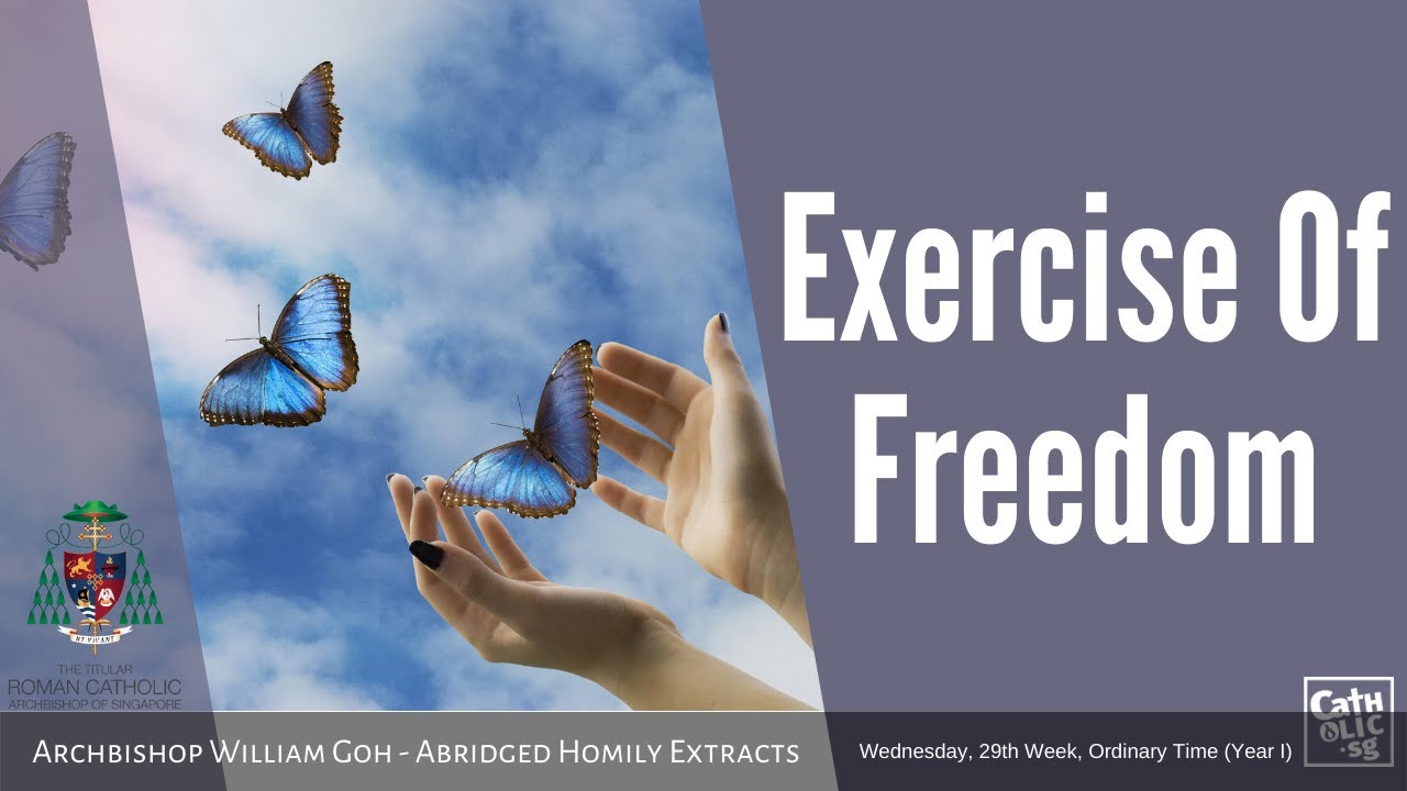Exercise Of Freedom - Archbishop W. Goh (Abridged Homily Extract - 20 ...