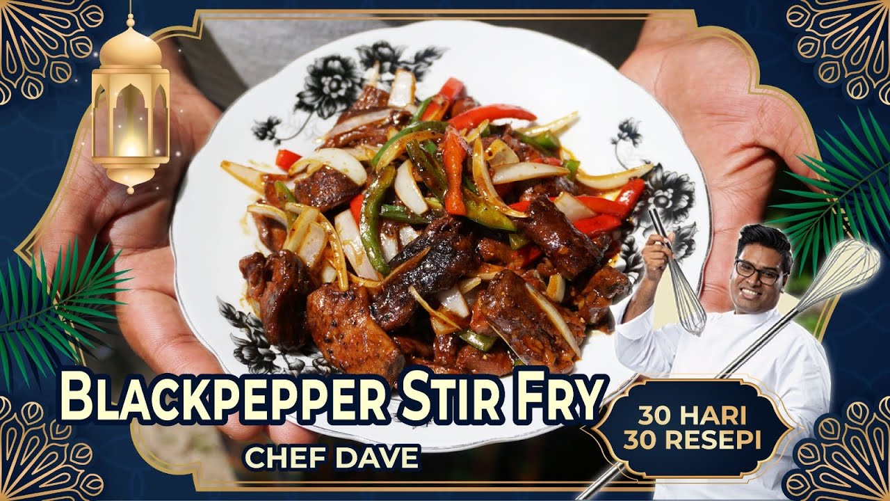 BLACKPEPPPER STIR FRY - CHEF DAVE - YouTube