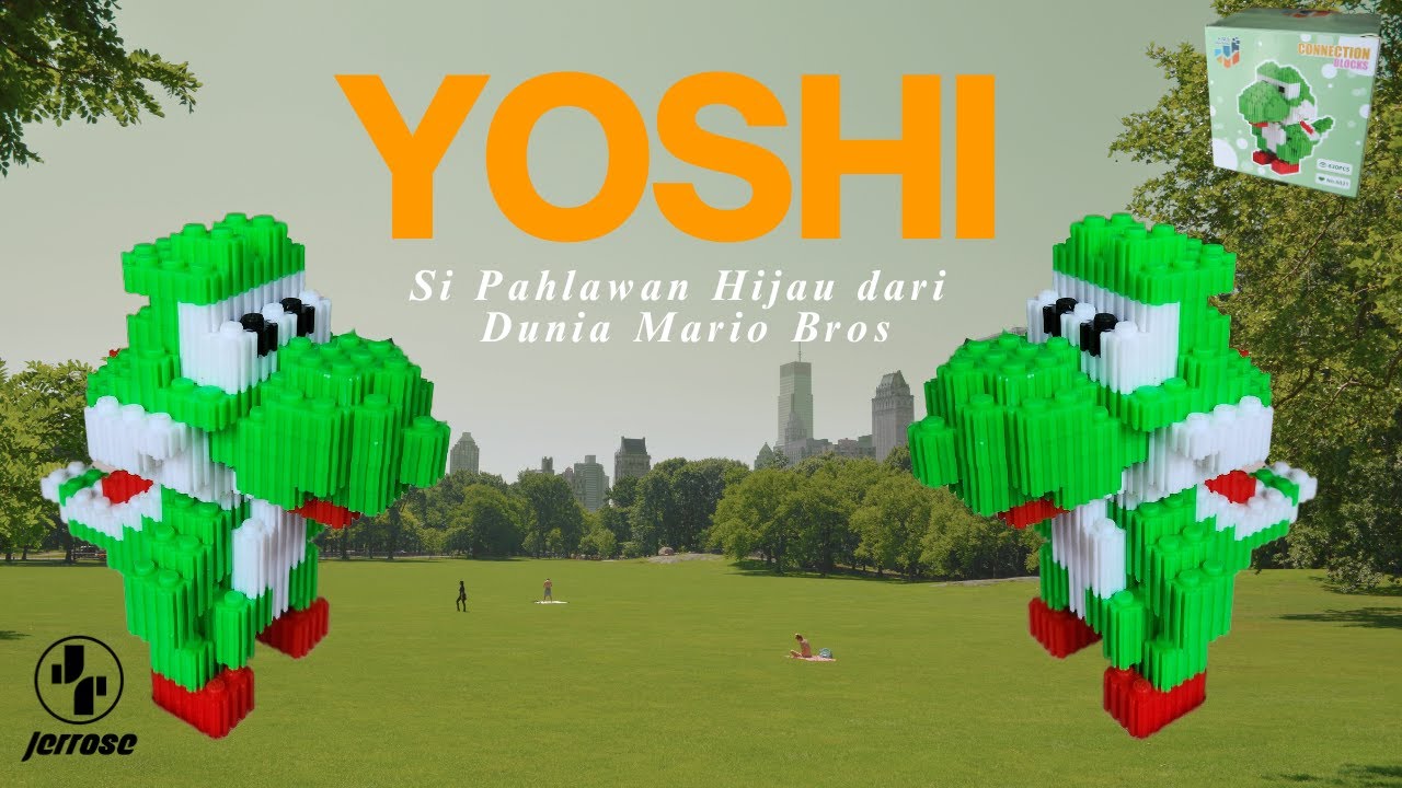 #6 BRICKS - HOW TO BUILD YOSHI BRICKS - Merakit Briks Yoshi - YouTube