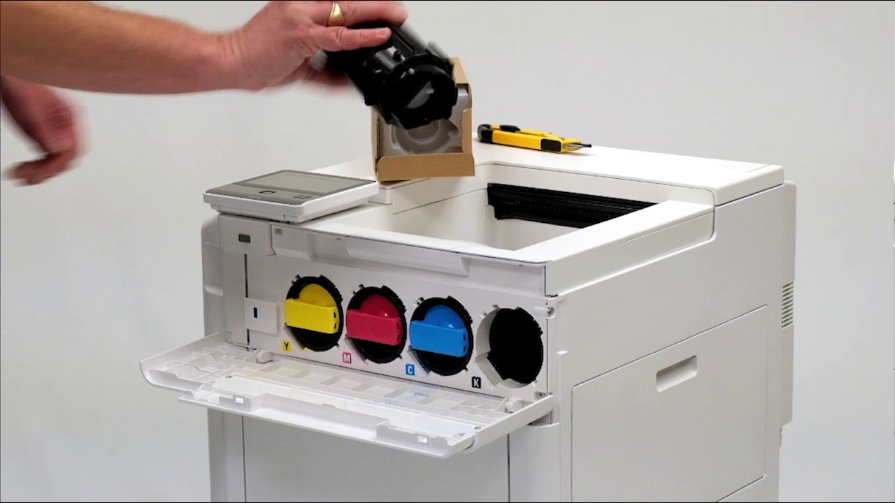 FUJIFILM CX3240 Toner Cartridge Replacement - YouTube