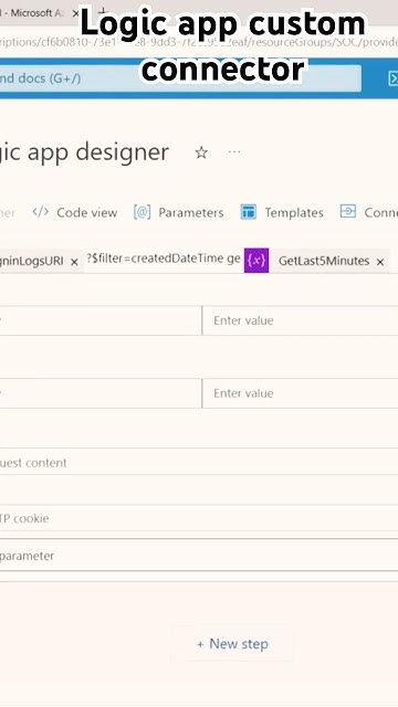 Logic App Custom Connector Sentinels Siem Security Azure Youtube