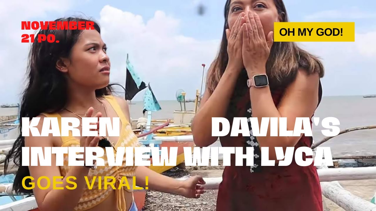 KAREN DAVILA FUNNY INTERVIEW WITH LYCA GAIRANOD GOES VIRAL KAREN MEME ...