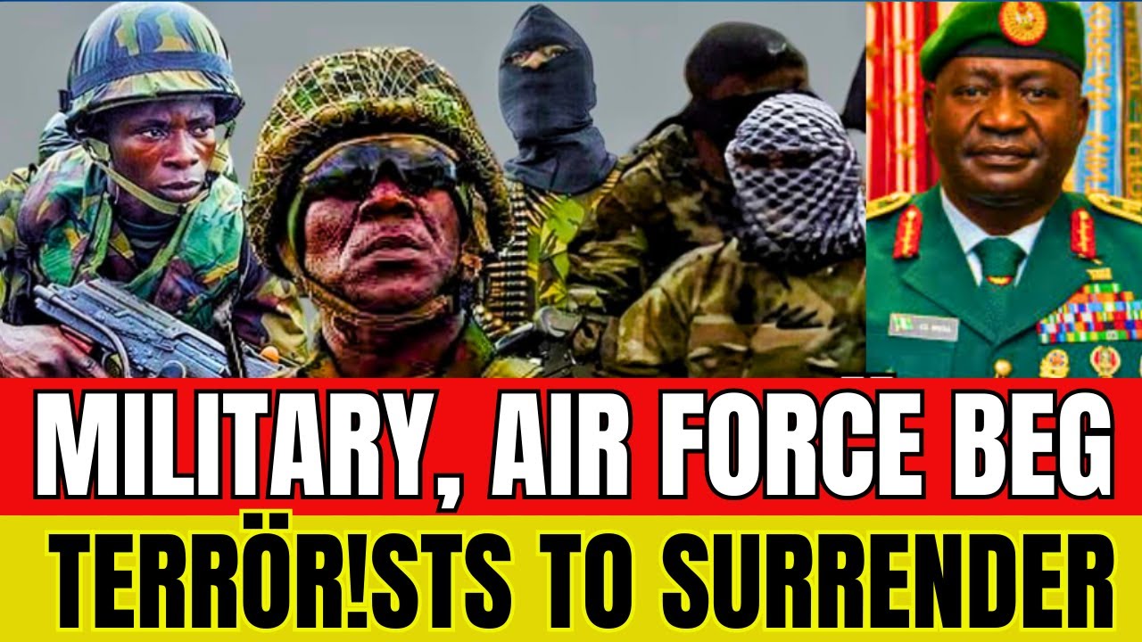 #BreakingNews! TENSION AS MILITARY AIR FORCE BEG TERRÖR!STS TO SURENDER AFTER NIG ARMY SUFFERED ...