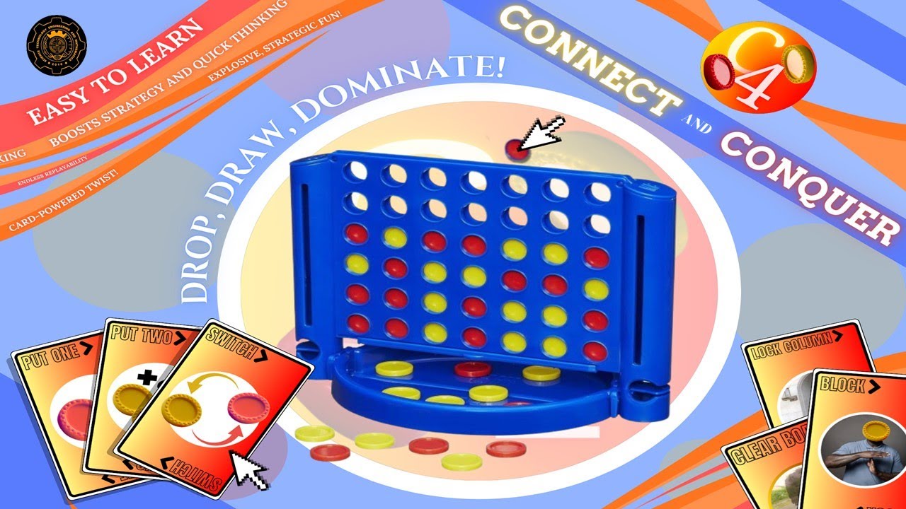 C4: CONNECT AND CONQUER - Where strategy meets chaos, and only the ...