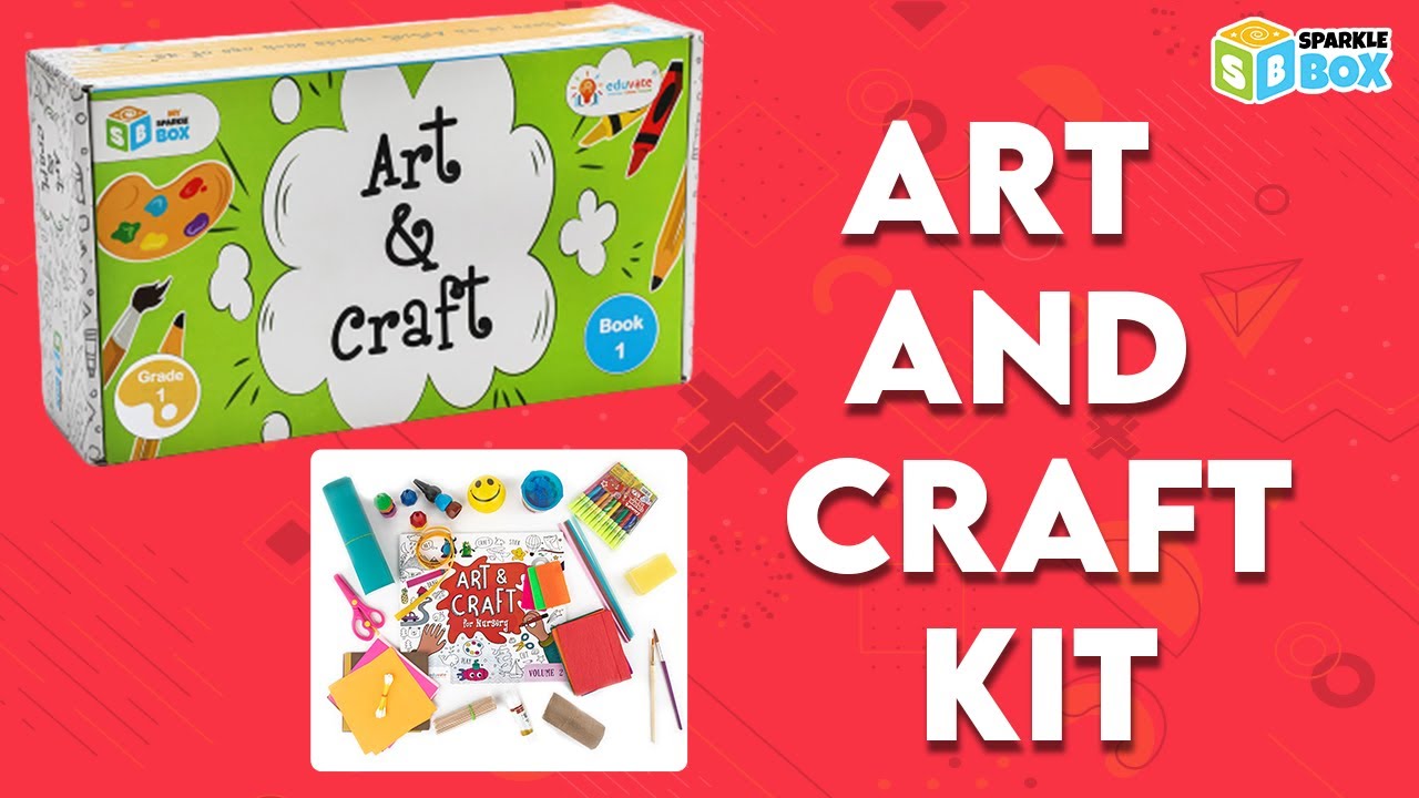 Art and Craft Kit Unboxing! | Sparkle Box - YouTube