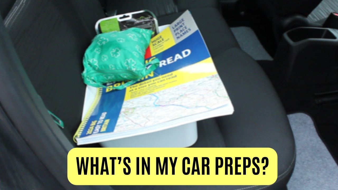 My car preps are a work in progress - UK prepper - YouTube