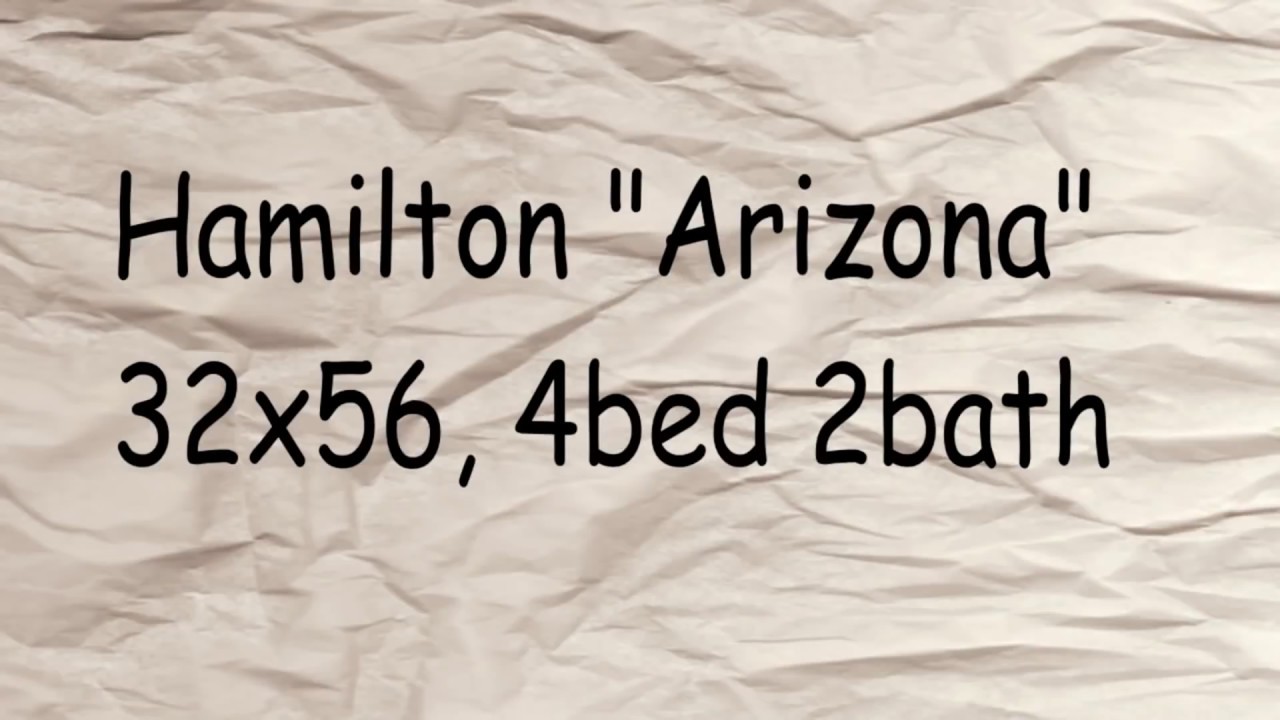 Hamilton "Arizona" - 32x68 4bed 2bath with a "Bakers" kitchen and ...