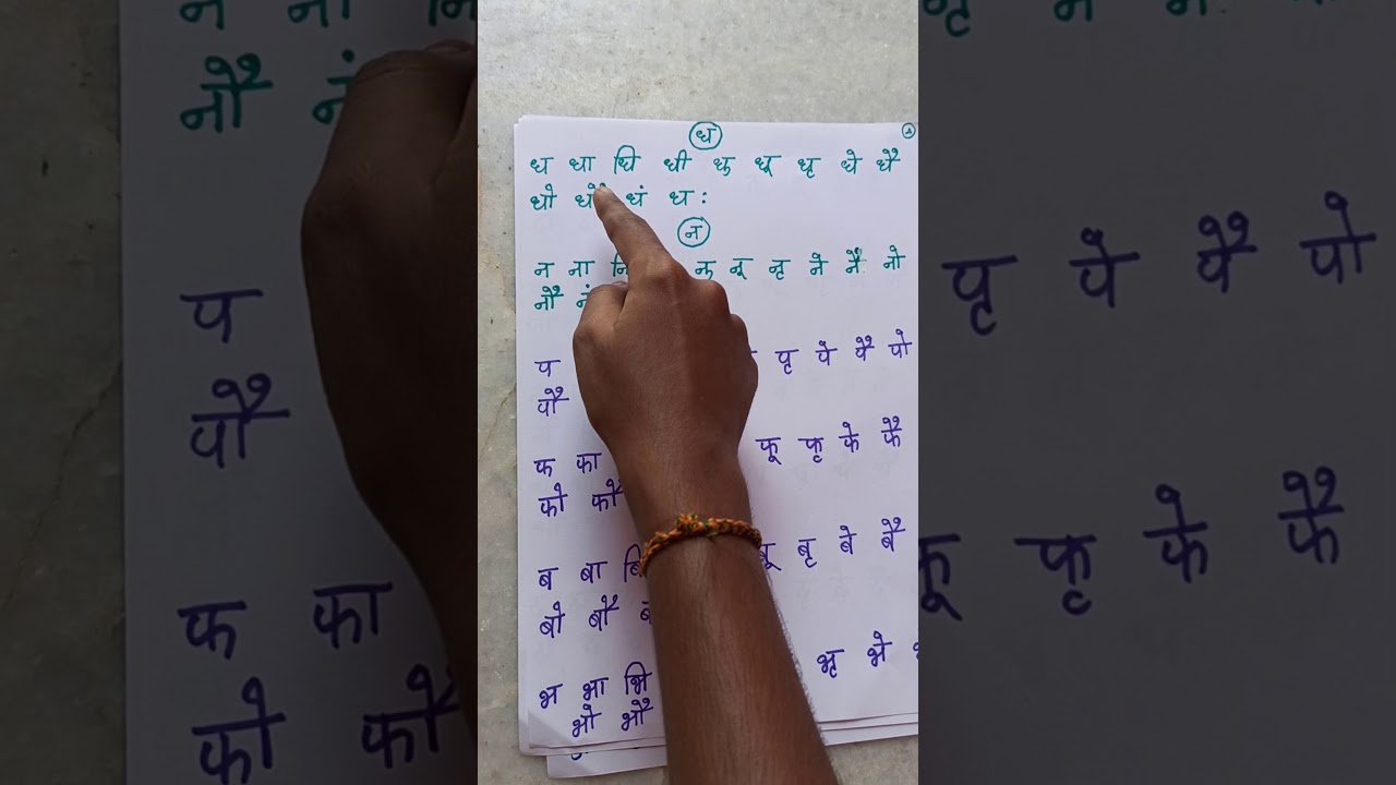 Hindi Alphabet Matras #hinditraining #hindispoken #hindireading # ...