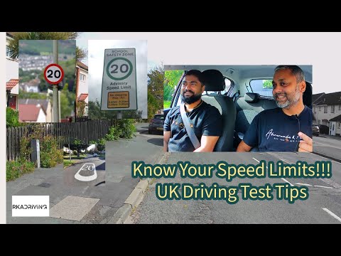 Know Your Speed Limits 🚗 | UK Driving Test Tips!!! - YouTube