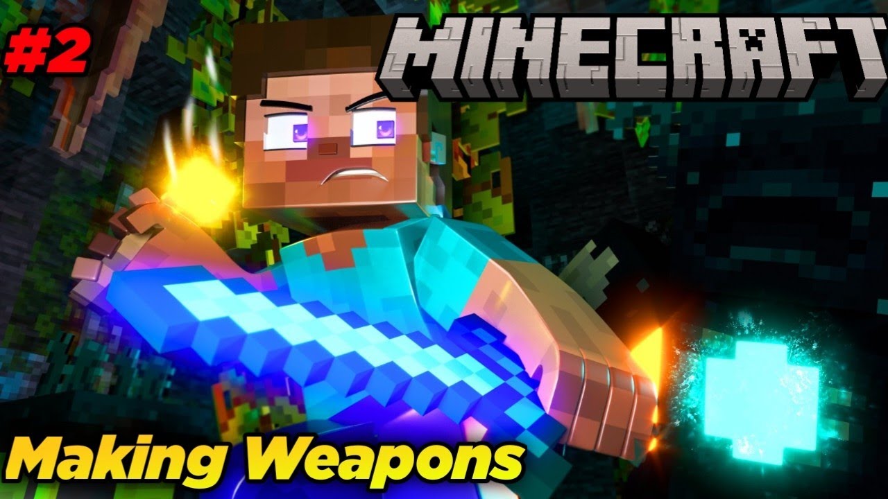 Building House And Weapons In Minecraft Series Day 2 || Inspired Gamer ...