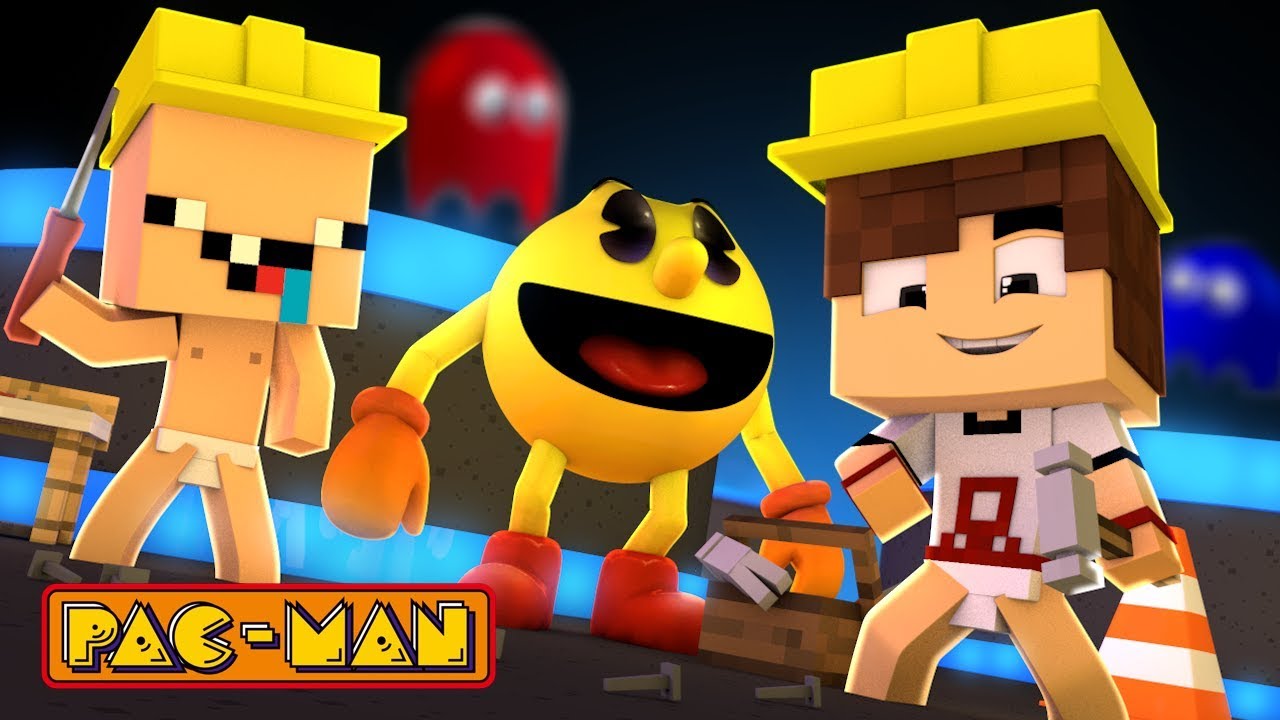 CONSTRUIMOS O LABIRINTO DO PAC MAN !!! - MINECRAFT - YouTube