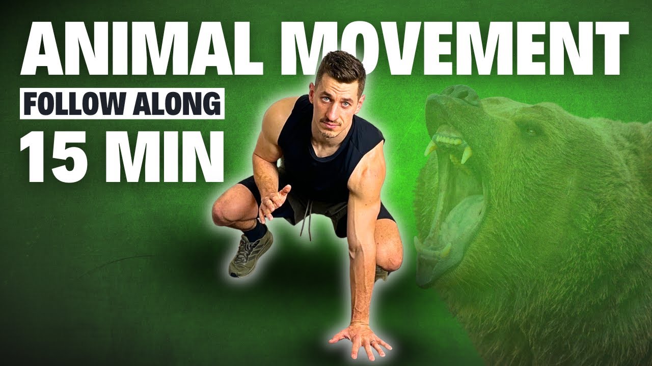 15 Minute Animal Movement Workout | Strength & Mobility Flow - YouTube