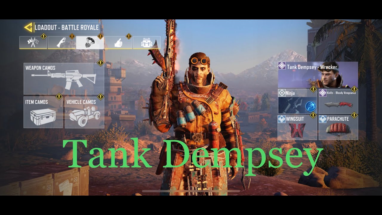 *NEW* Tank Dempsey - Wrecker, 24 Kills Wrecking Bomb 💣 | COD Mobile BR ...