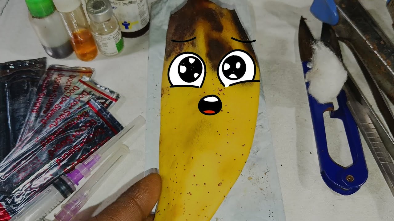 Banana Surgery! Banana Satisfying Operation | Banana Treadmill - YouTube