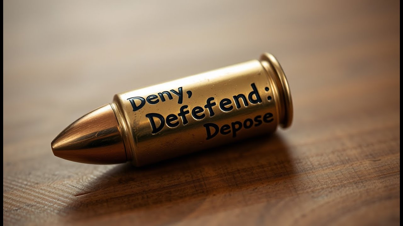 DENY DEFEND DEPOSE - YouTube
