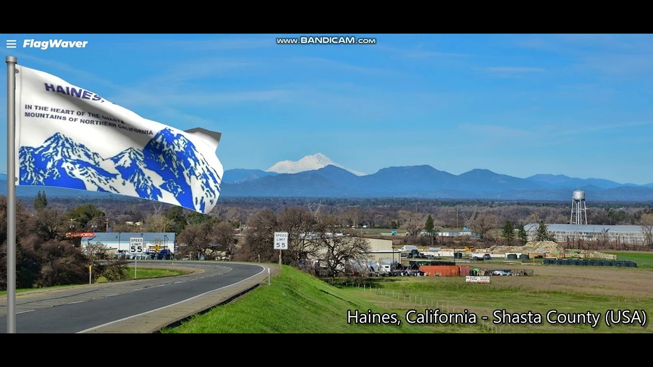 Haines, California Flag - Shasta County - YouTube