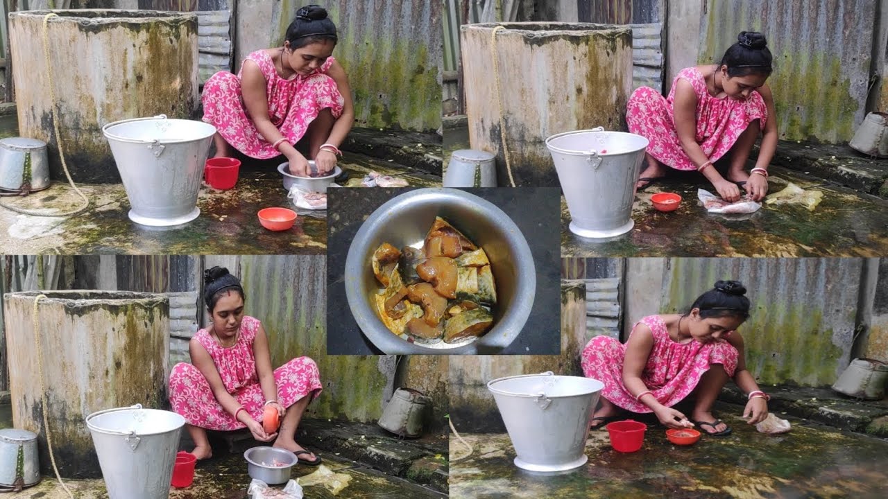 saree vlog 😋 cleaning vlog 🧹| indian housewife cleaning village life ...