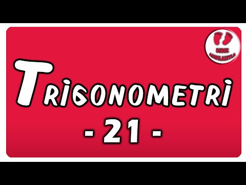 Trigonometri 21 | Bebek Adımlarıyla Trigonometri #bebekadımları #trigonometri