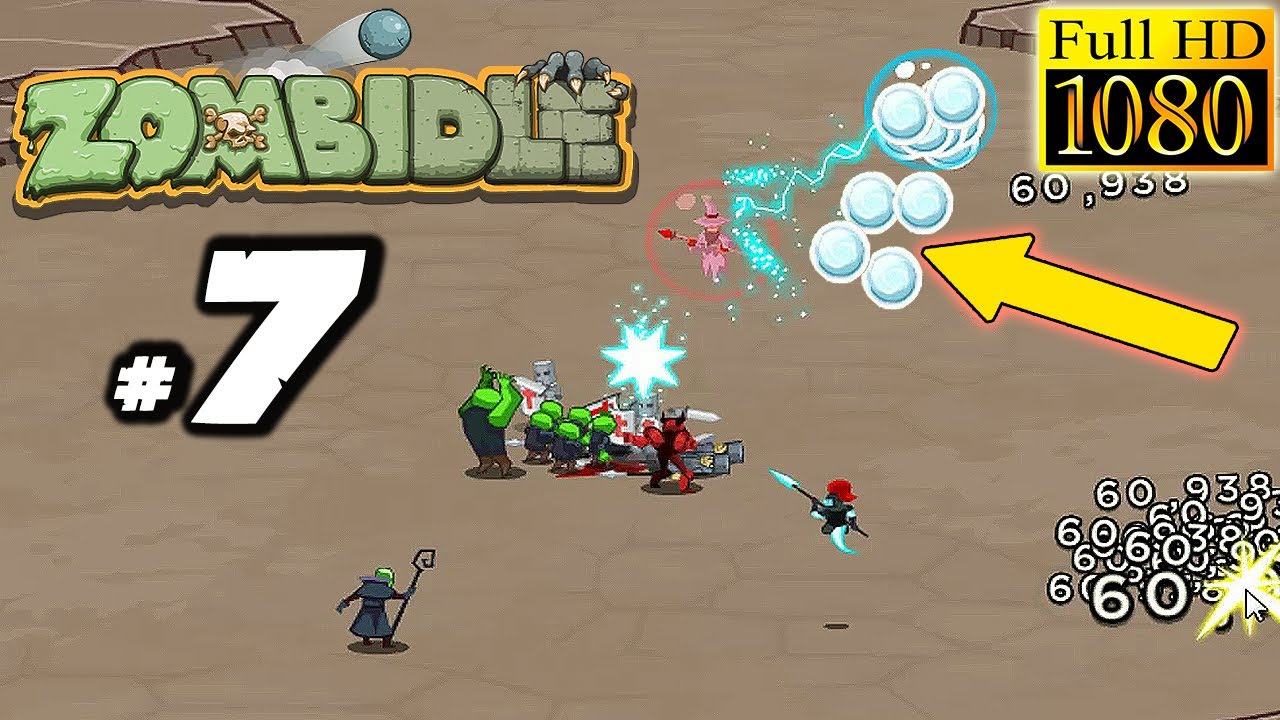 Zombidle Gameplay: #7 - REACHING 58 ORBS! - Walkthrough PC 1080p 60fps ...