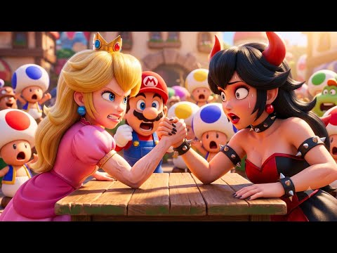 Bowsette Defeated Peach... But She Came Back Stronger! 😱💪 | Super Mario Odyssey Animation