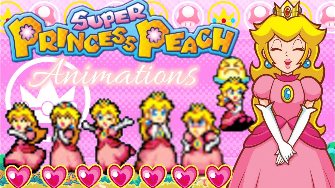 Super Princess Peach Animations - YouTube