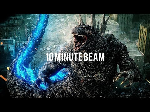 Godzilla minus one atomic breath/but it takes 10 minutes to charge up ...