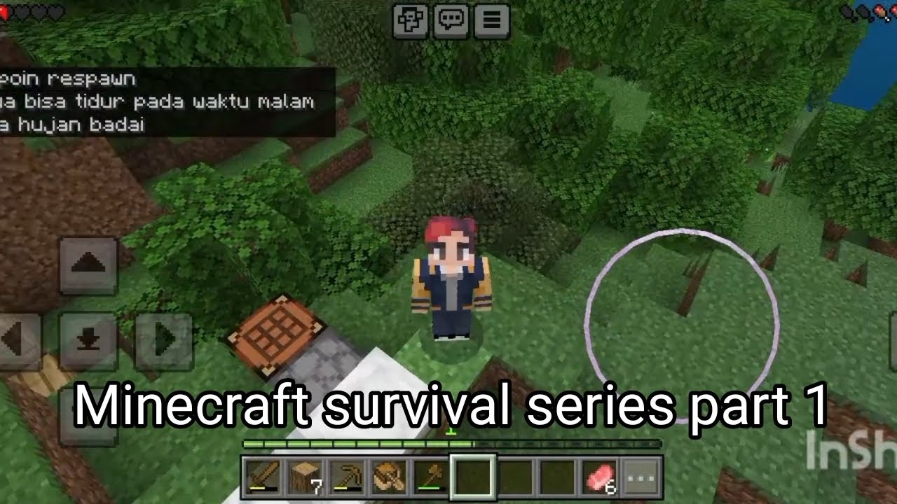 Minecraft Survival series part 1 #minecraftsurvival - YouTube