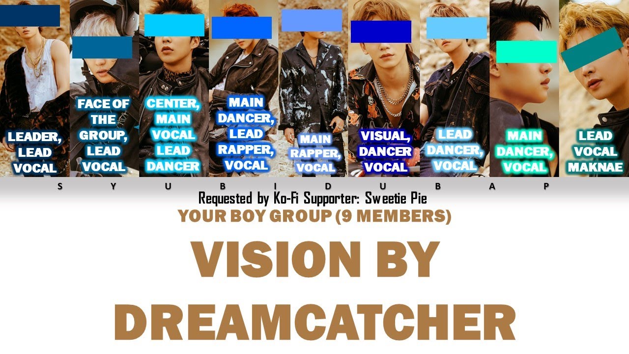 Your Boy Group (9 Members) Sing Vision by Dreamcatcher [Key Male ...