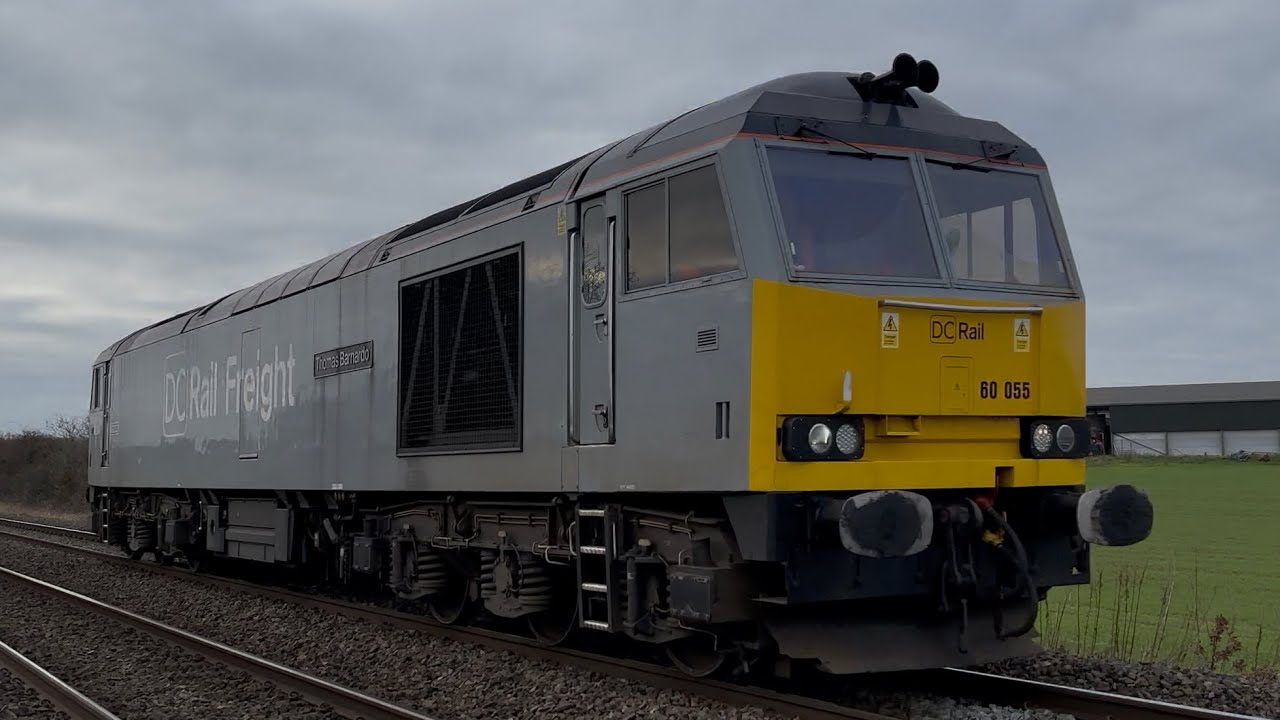 Diesel locomotive DC RAIL 60055 Thomas Bernardo driver training our ...