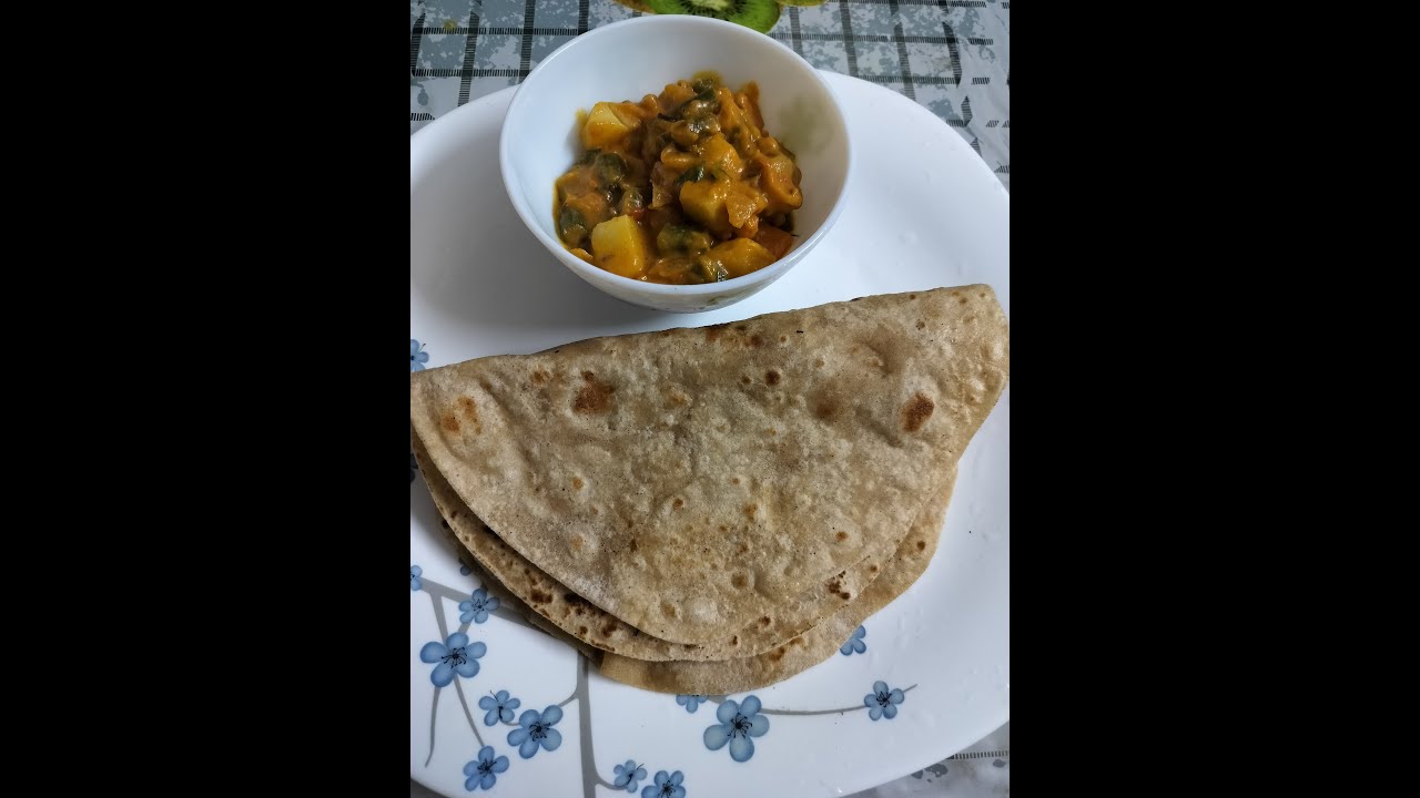 Roti and Mixed Vegetable Cooking Video | Padmini | Easy recipes ...
