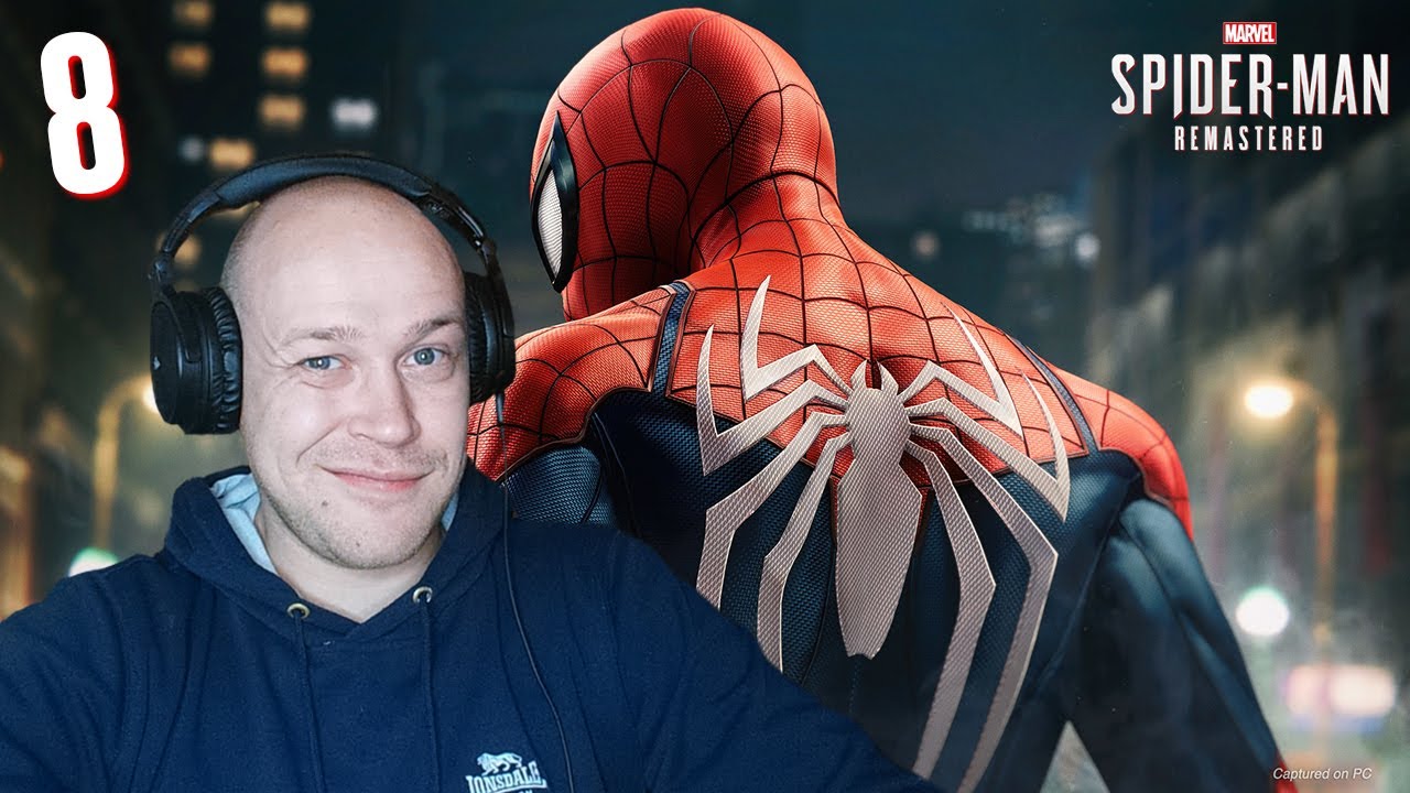 ŁYSY GRA - Marvel's Spider-Man Remastered #8 - YouTube