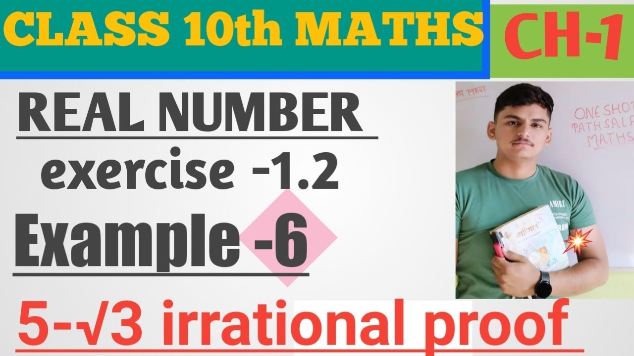 5-√3 irrational number proof by jitu sir |class 10 irrational number ...