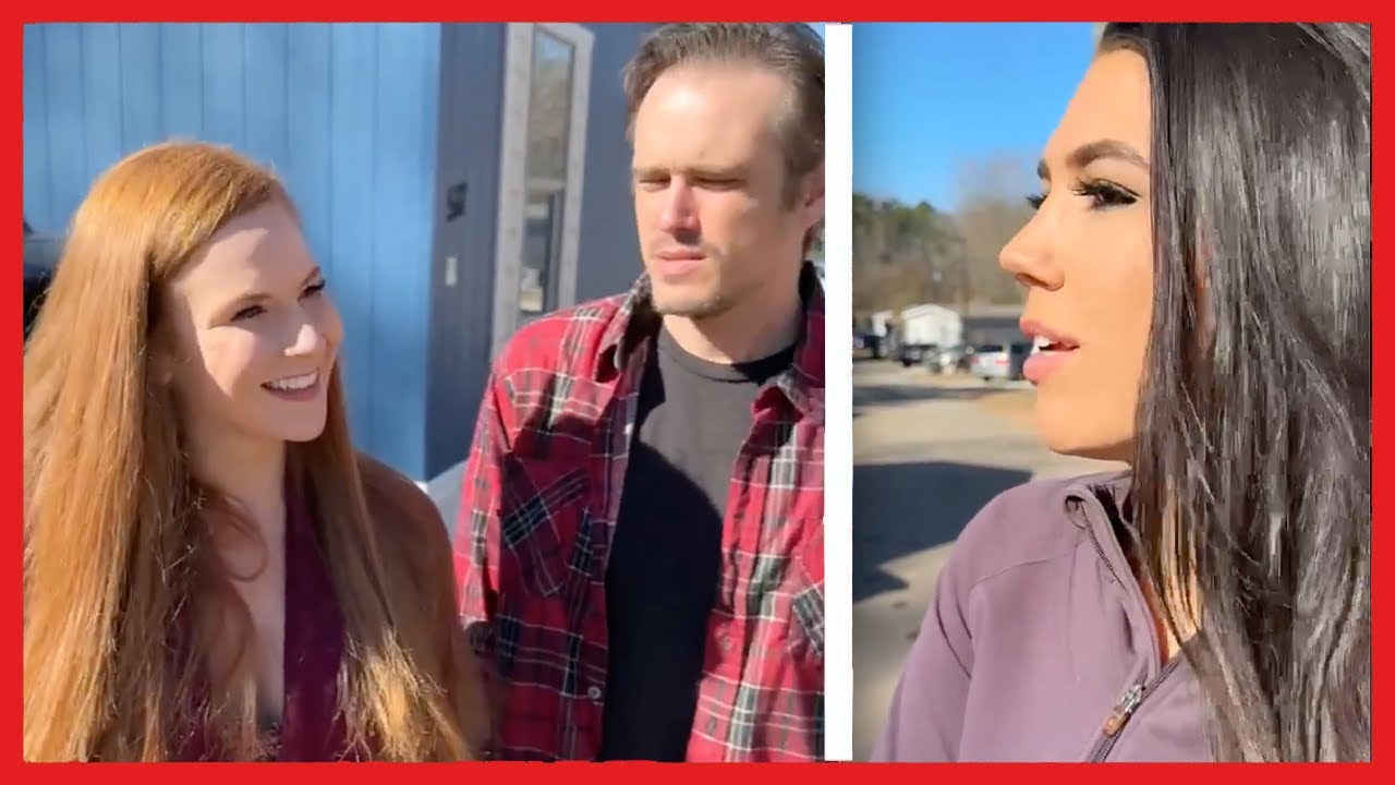 Libby catches Randy talking to his neighbor about the baby! - YouTube