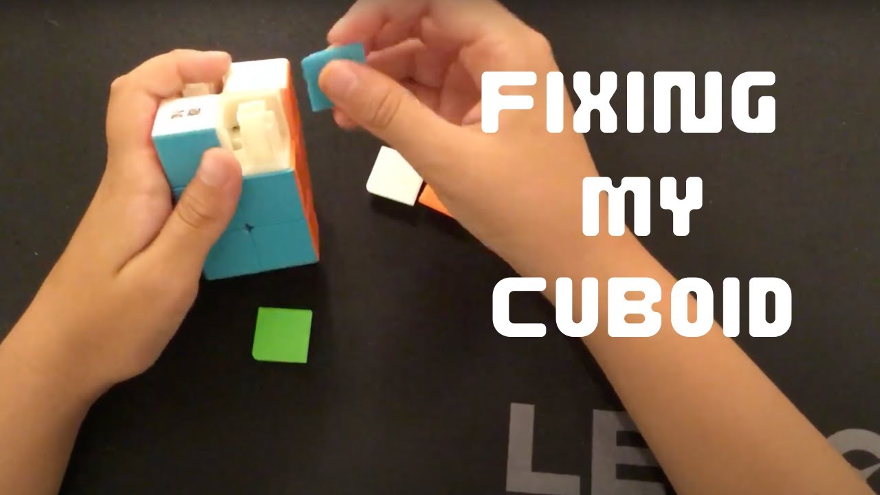 I dropped my cuboid 2x2x3 accidentally and it fell apart. - YouTube