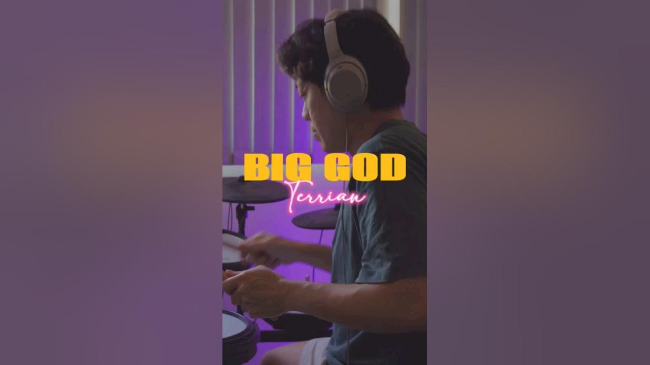 Big God - @Terrian #shorts #drums #worshipdrummer #drumcover #drummer # ...